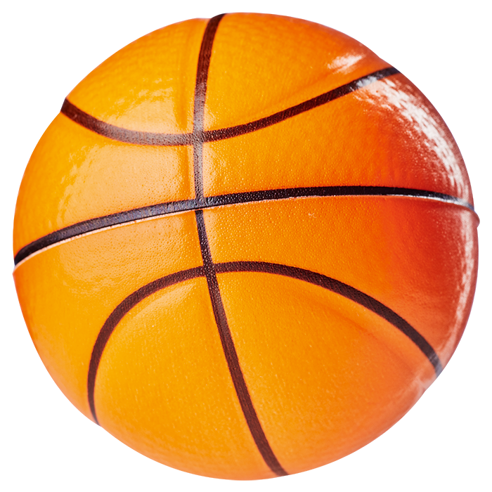 Basketball Ball Shaped Stress Ball - Promo Alliance